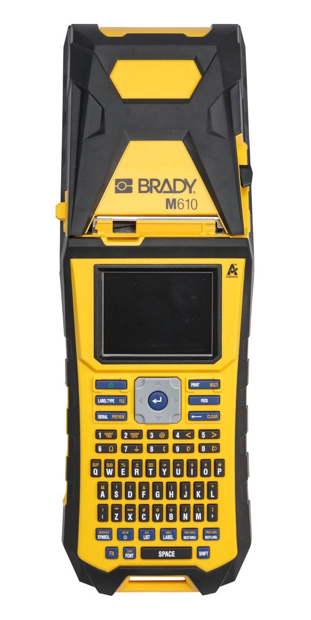 M610 - Brady - Label Printer, Hand Held, 300 Dpi