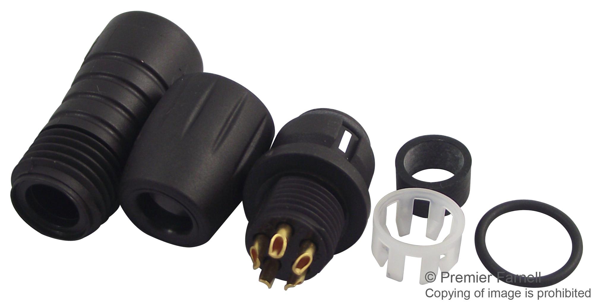 99-9214-00-05 - Binder - Circular Connector, 620 Series, 5 Contacts