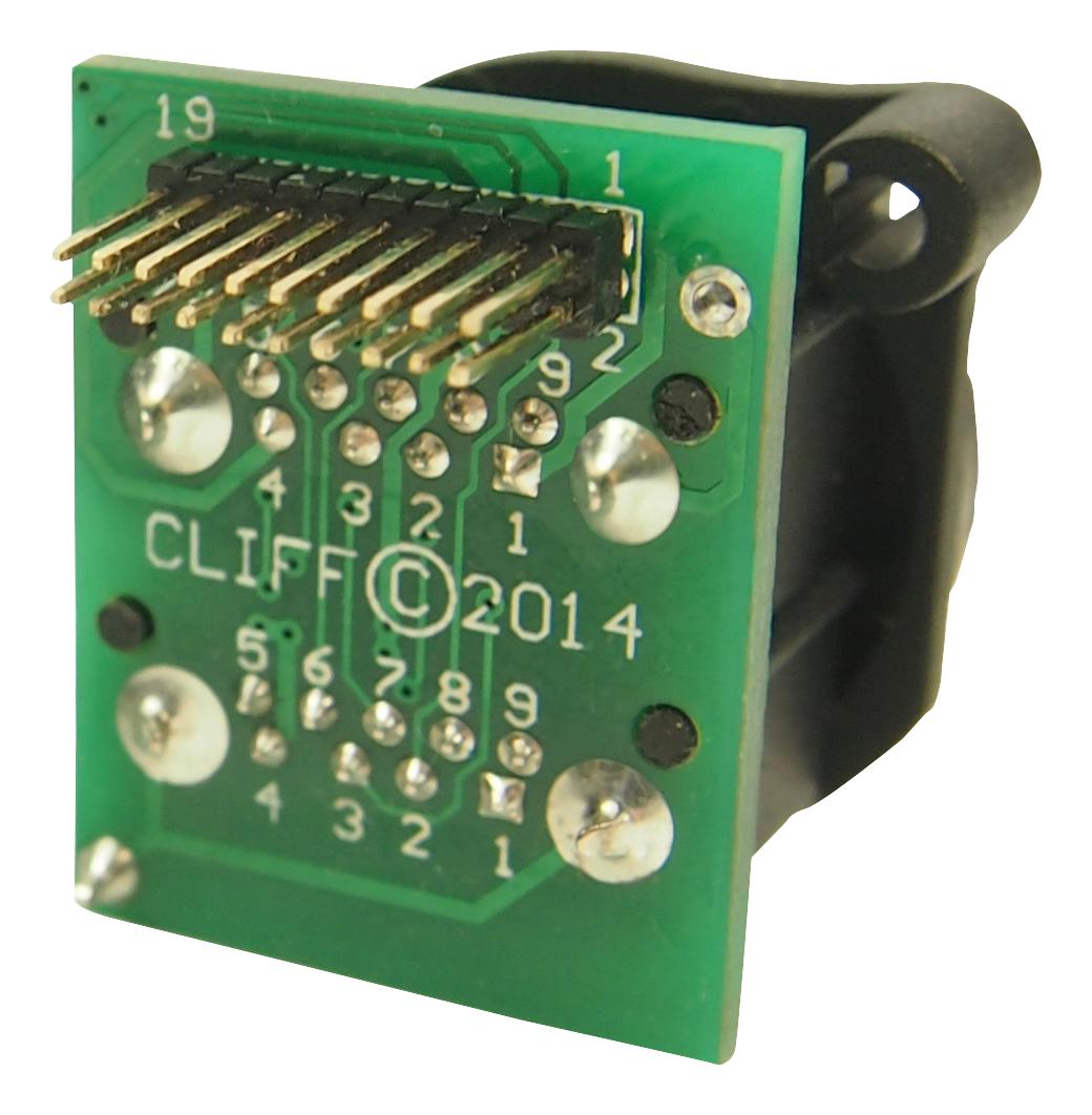 CP30097 - Cliff Electronic Components - USB Stacked Connector, USB 3.0 ...