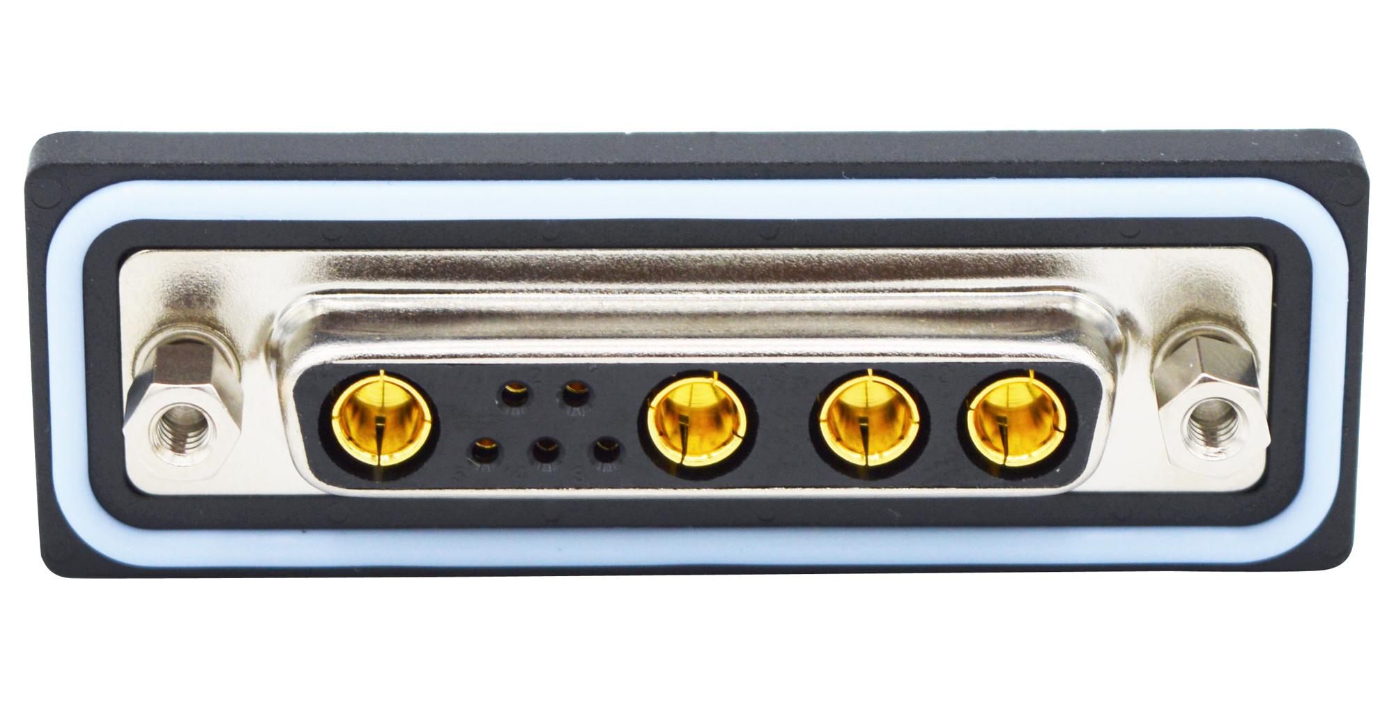 CDFR9W4213L412 - Norcomp - Combination Layout D Sub Connector, IP67, NANOOK Series