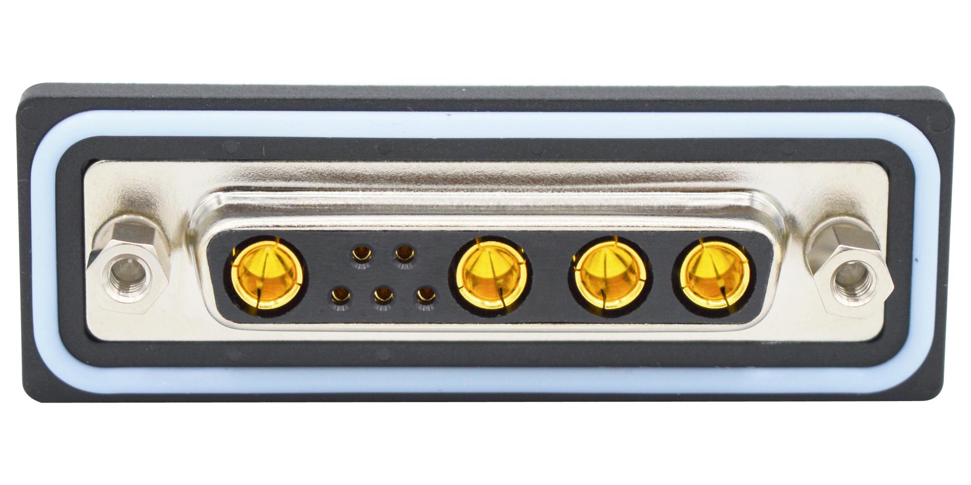 CDFV9W4213L211 - Norcomp - Combination Layout D Sub Connector, IP67, NANOOK Series