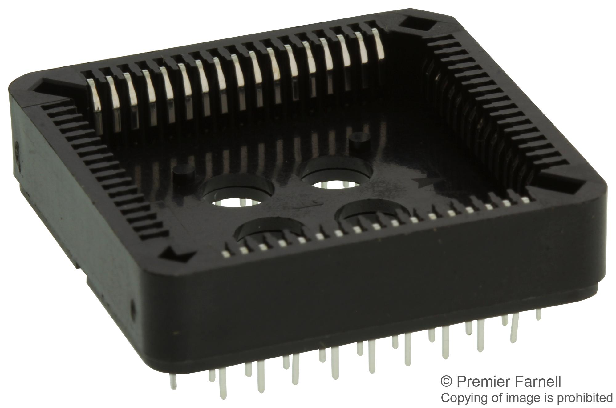 MC-68PLCC - Multicomp - IC & Component Socket, 68 Contacts, PLCC Socket