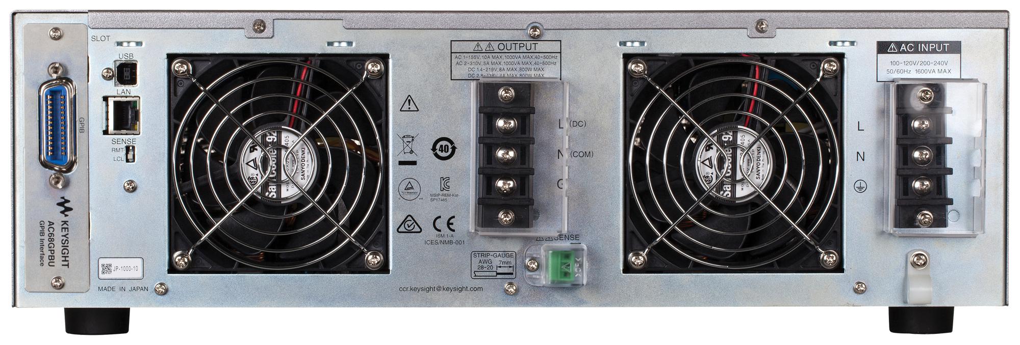 AC6802B - Keysight Technologies - AC Power Source, AC6800B Series, 1 kVA