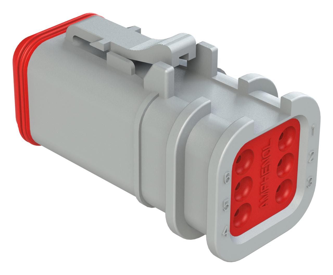 AT06-6S-OMGRY - Amphenol Sine/tuchel - Automotive Connector Housing, AT ...