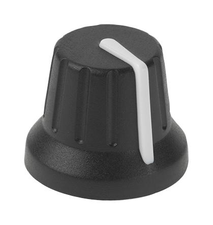 1116 - Davies Molding - Knob, Round Shaft, 6 mm