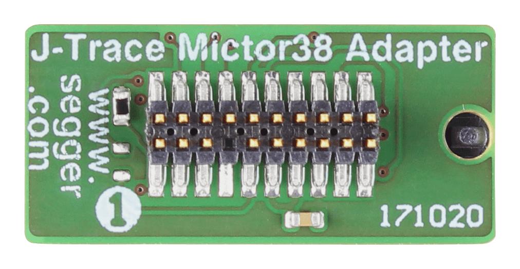 8.06.21 J-TRACE MICTOR 38 ADAP - Segger - Debug Adapter, For Segger J ...