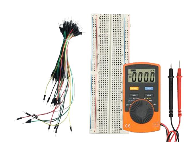 BASIC BREADBOARD KIT. - Multicomp Pro - Test Equipment Kit, Breadboard ...