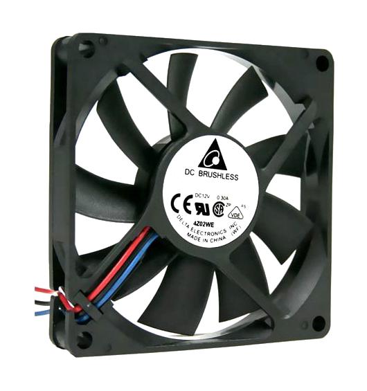 AFB0712HHB-F00 - Delta Electronics - DC Axial Fan, 12 V, Square