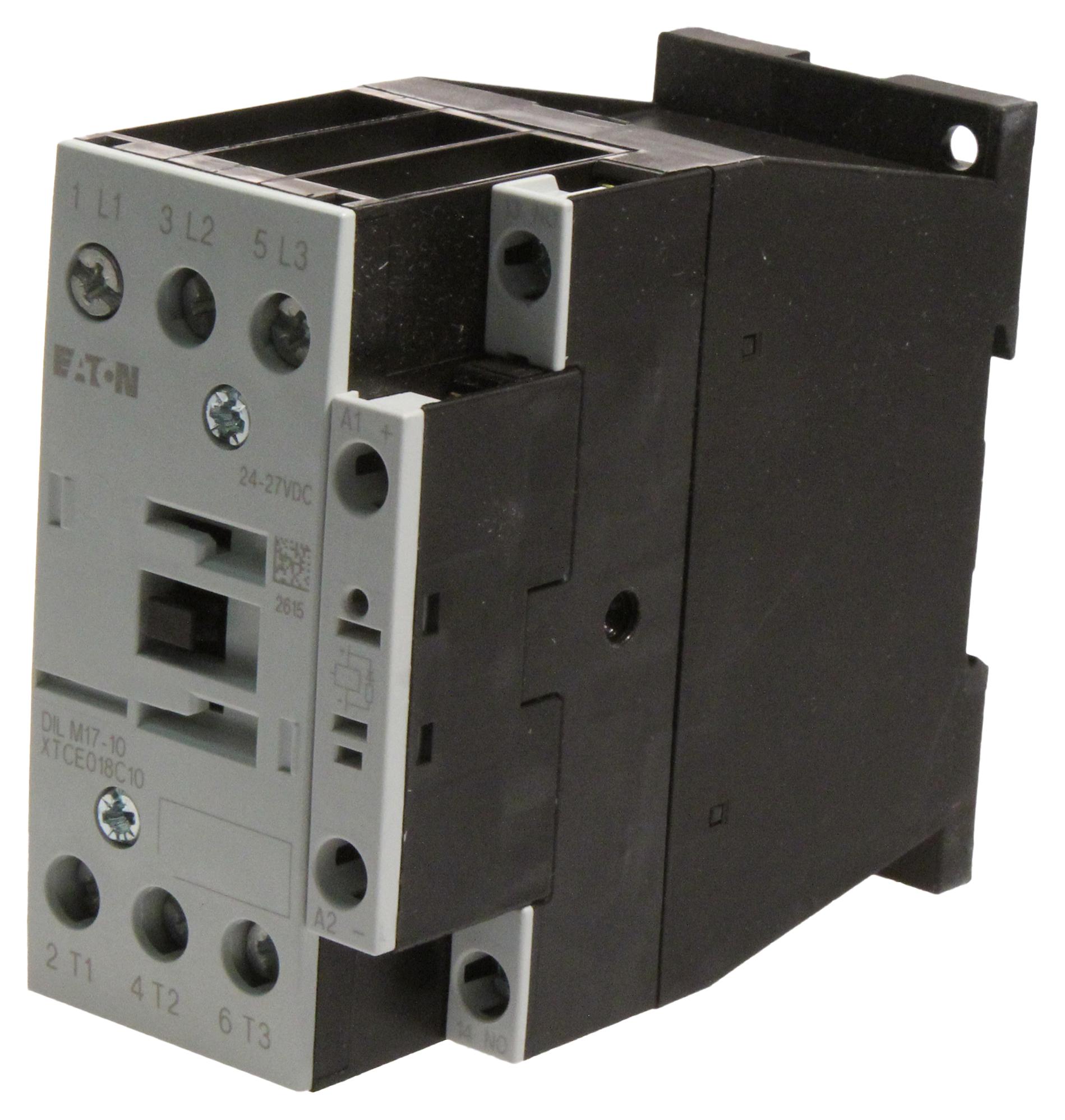 DILM17-10(RDC24) - Eaton Moeller - Contactor, 24 VDC Coil, 18 A