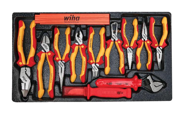 32800 - Wiha - Electrician Insulated Tool Set, 80 Pieces, Screwdrivers