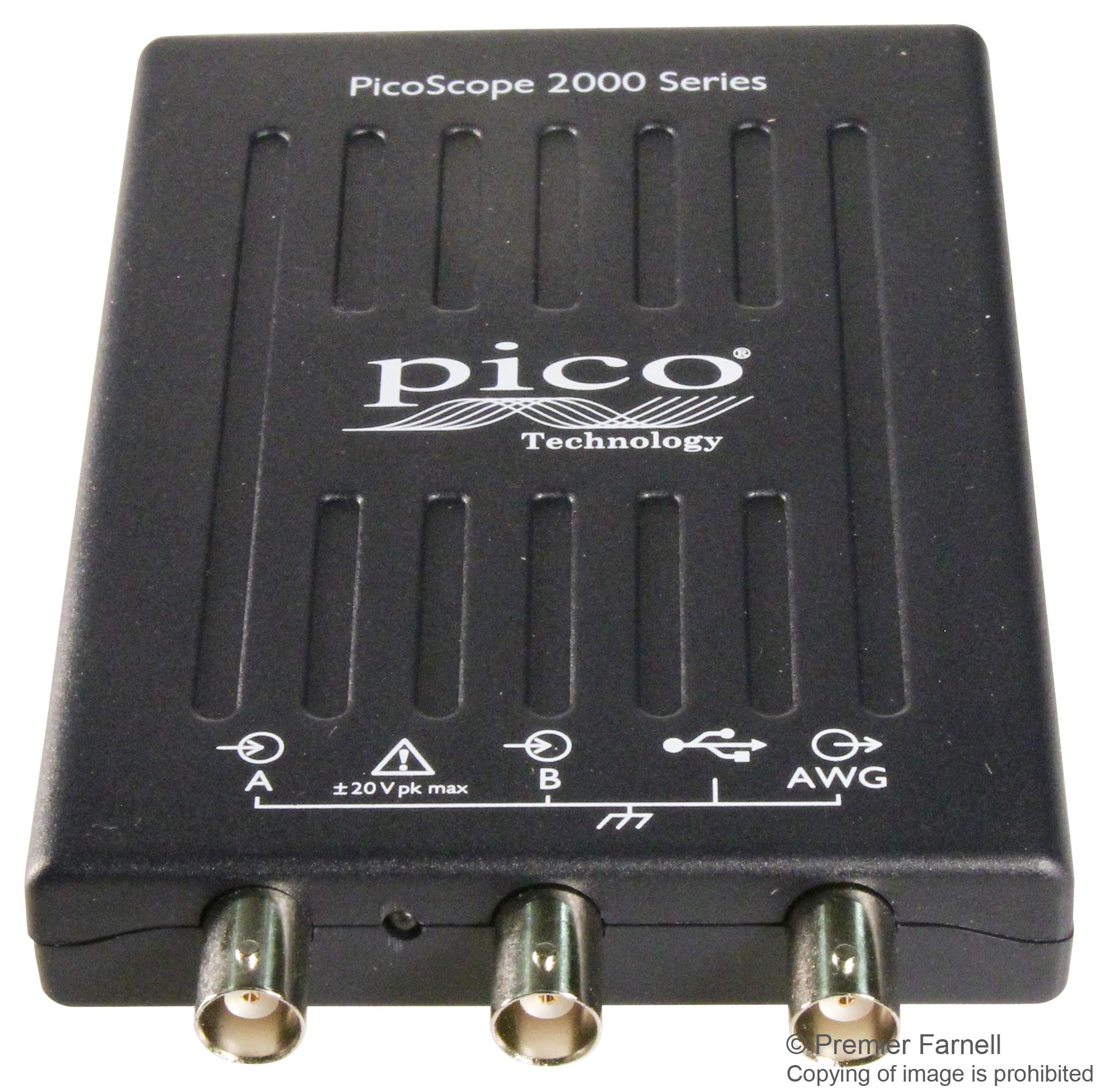 PICOSCOPE 2204A-D2 - Pico Technology - PC USB Oscilloscope, Digital ...