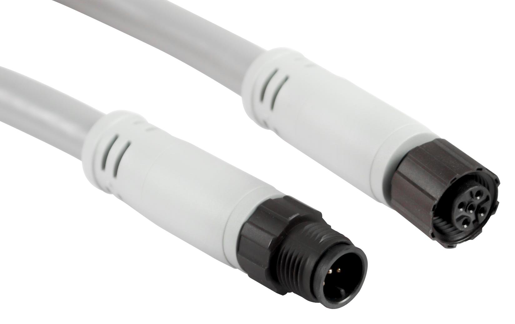 AM-N05PS-M20 - Amphenol Sine/tuchel - Sensor Cable, IP67, M12 Plug