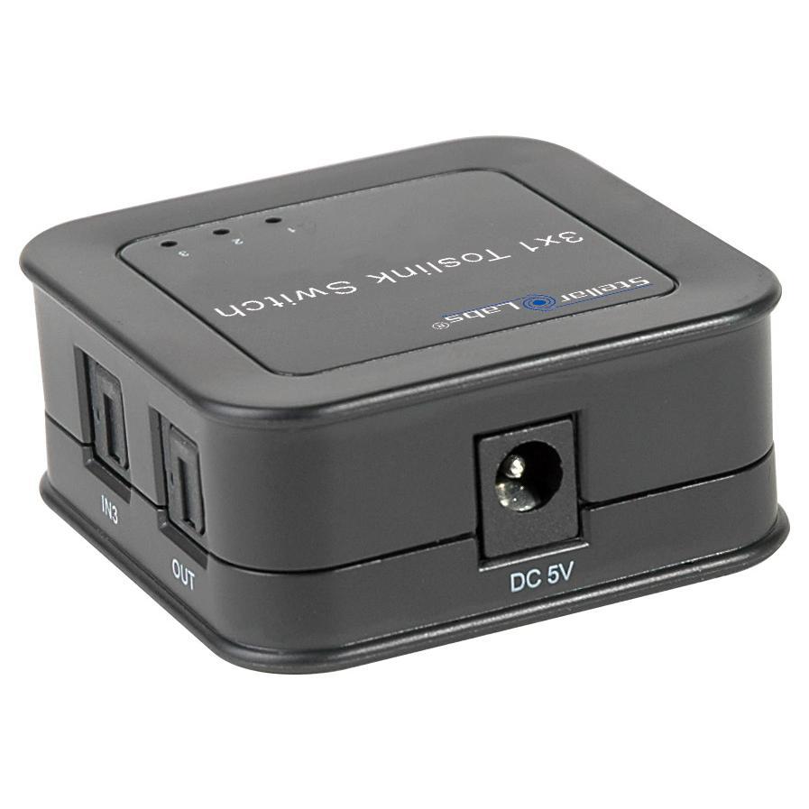 33-12745 - Stellar Labs - Three Way Toslink Switch