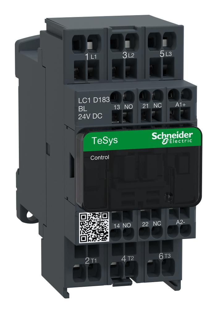 LC1D183BL - Schneider Electric - Contactor, LC1D, 18 A