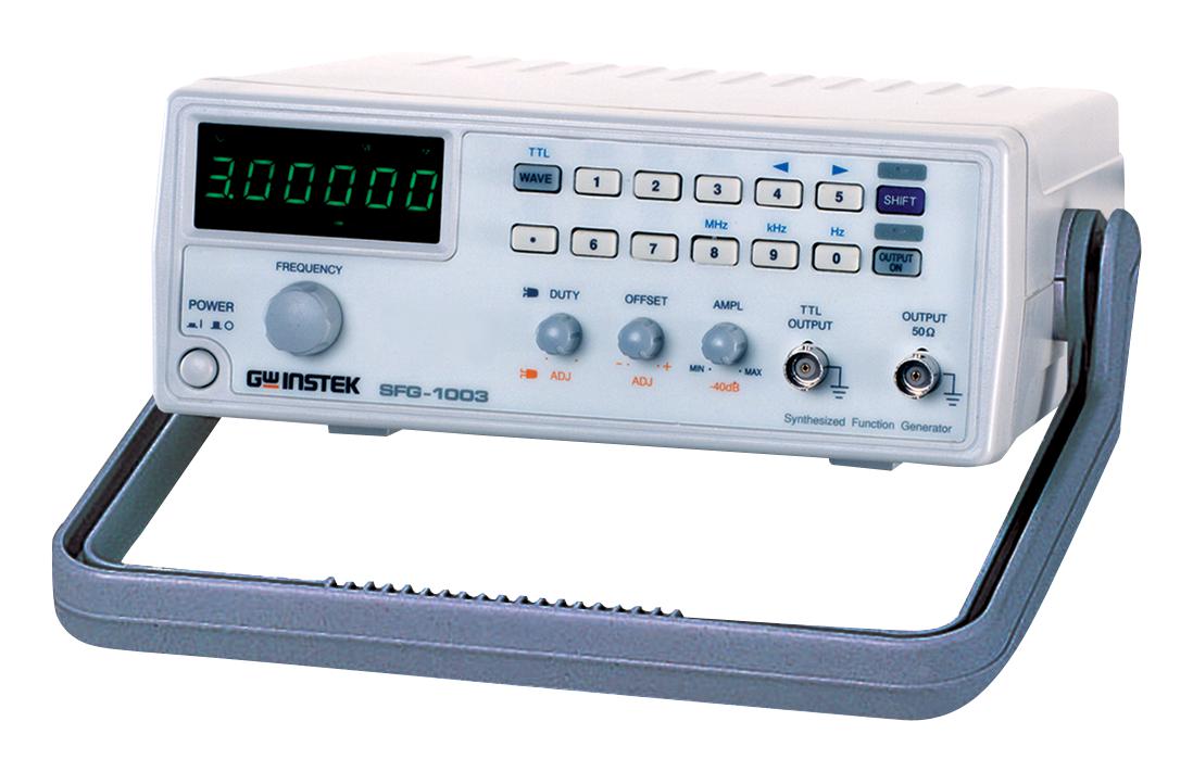 SFG-1003 - Gw Instek - Function Generator, Direct Digital Synthesis (DDS), 1 Channel