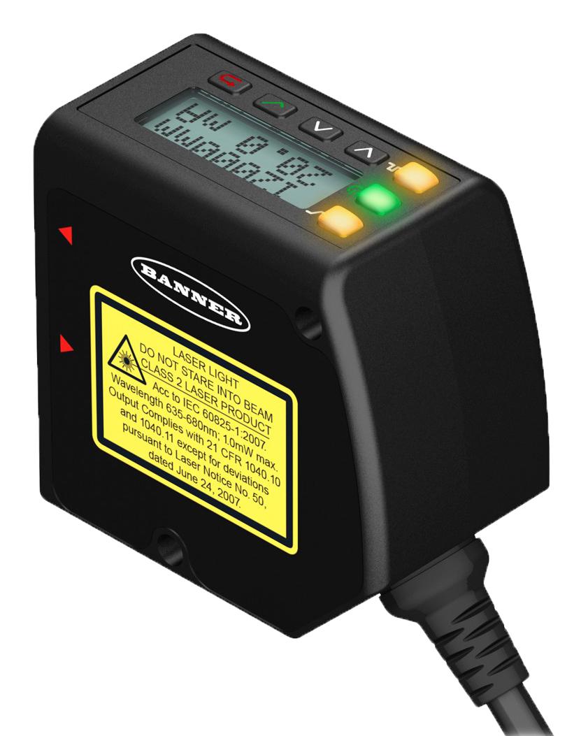 LTF12IC2LD - Banner Engineering - Sensor, Laser, 12 m