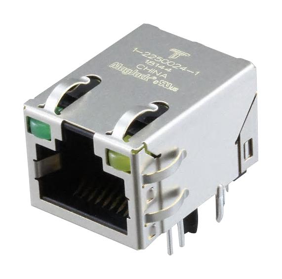 1-2250024-1 - Trp Connector/bel - Modular Connector, RJ45 Jack, 1 x 1 ...