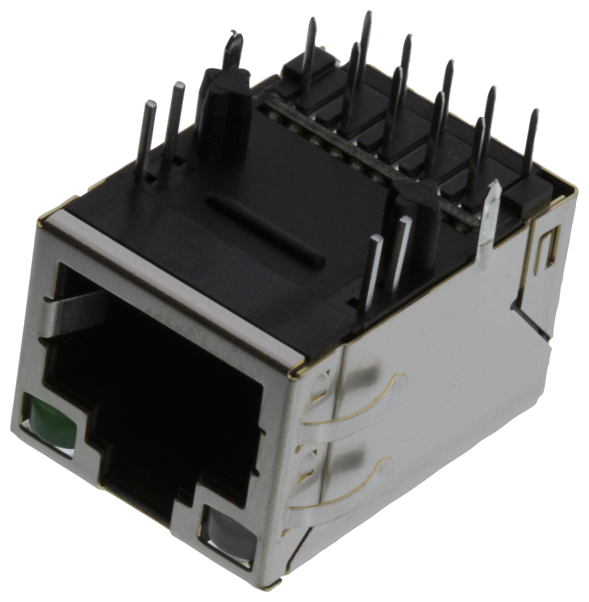 2250015-2 - Trp Connector/bel - Modular Connector, RJ45 Jack, 1 x 1 (Port)