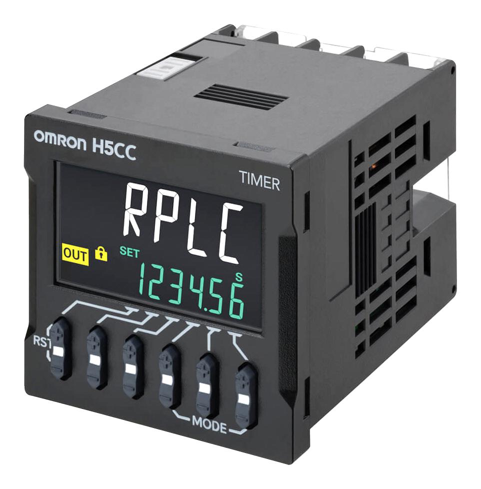 H5CC-AS - Omron Industrial Automation - Digital Timer, Multifunction, 0 ...
