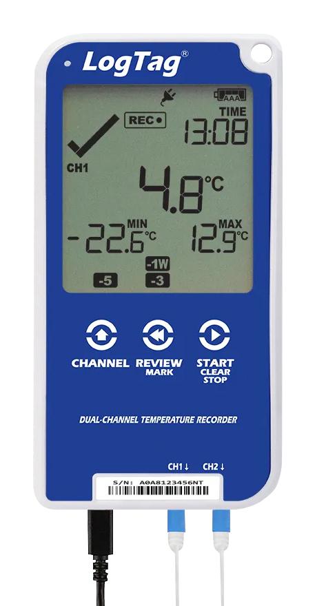UTRED30-16 KIT - Logtag - Data Logger, Temperature, 2 Channel