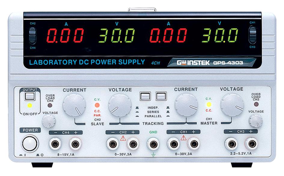 GPS-4303 - Gw Instek - Bench Power Supply, Linear DC, Adjustable