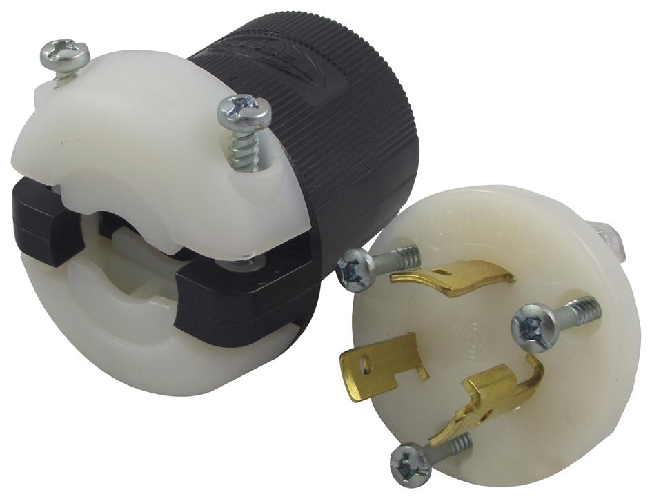 HBL2321 - Hubbell Wiring Devices - Power Entry Connector, 2P3W, L6-20