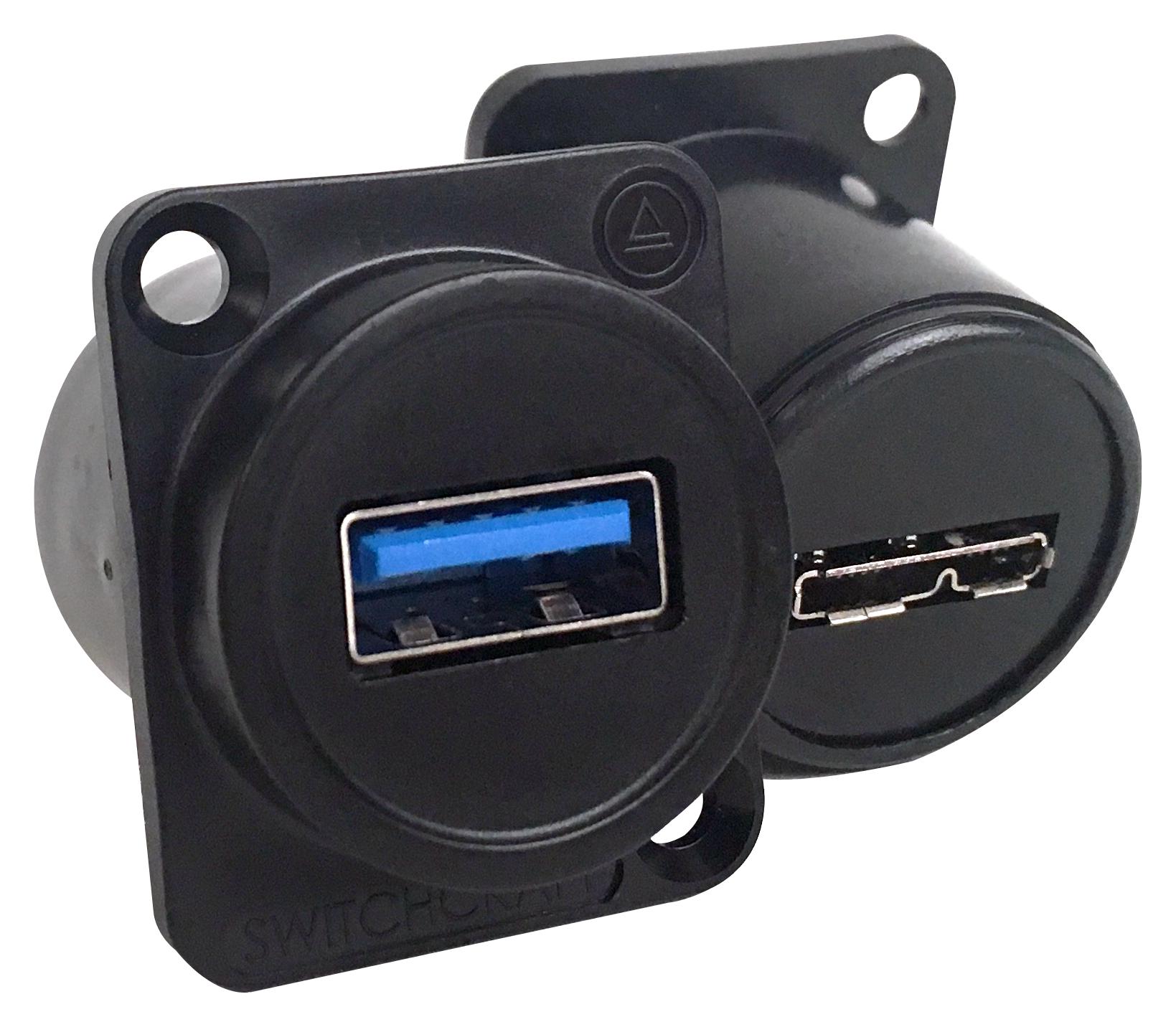 EHUSB3ACAB - Switchcraft/conxall - USB Adapter, USB Type A Receptacle ...
