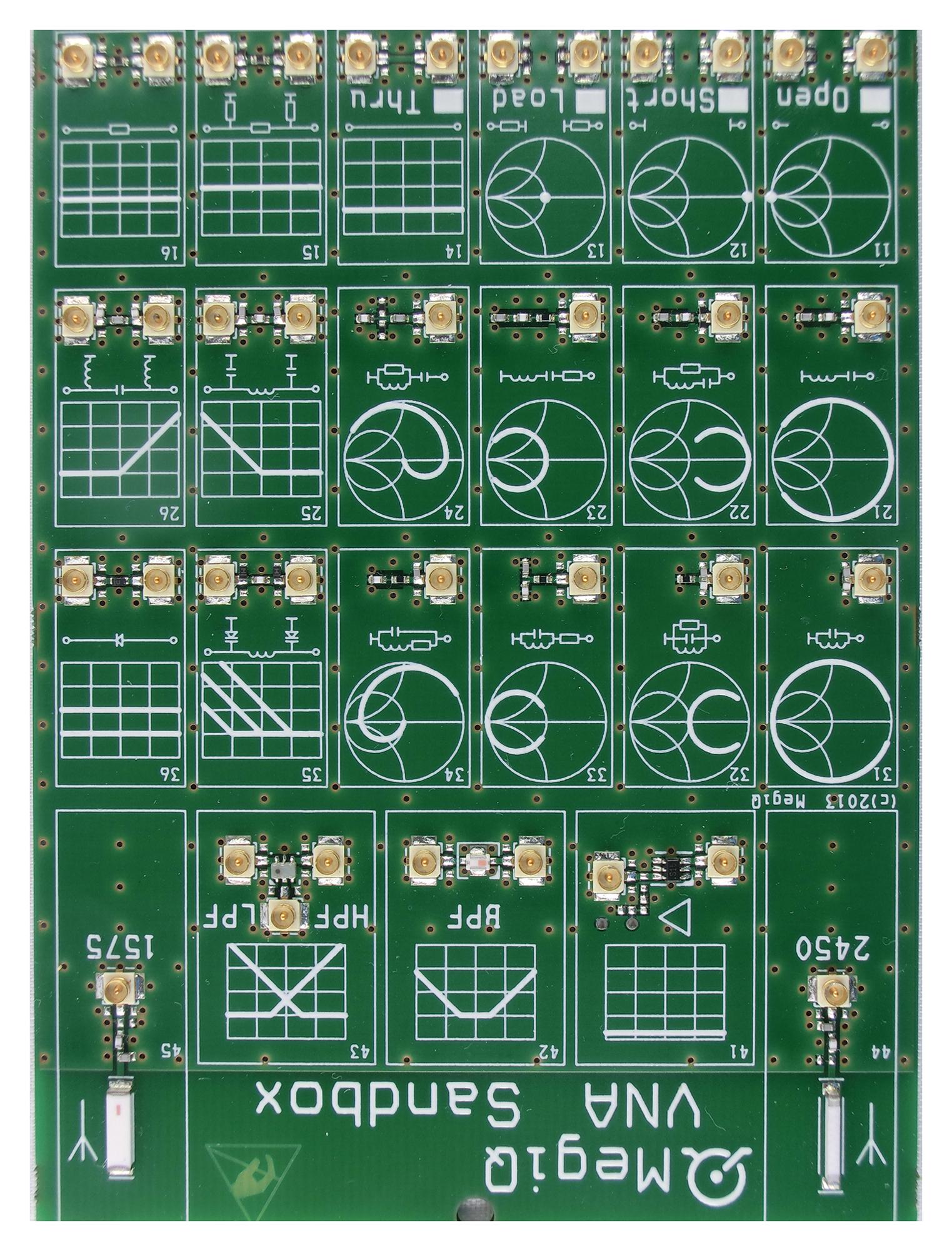 VNA-VSB - Megiq - Test Equipment Kit, VNA Learning/UFL Calibration Kit