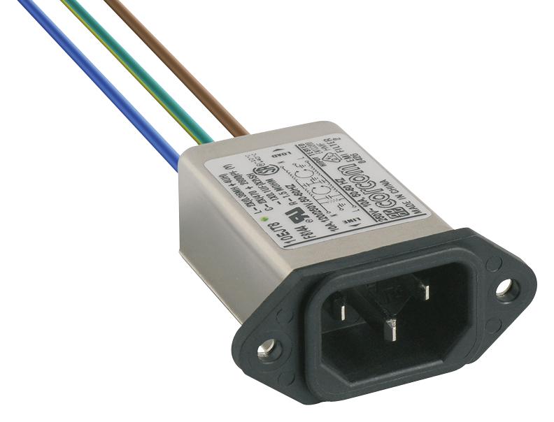 3EJT1 - Corcom - Te Connectivity - Filtered IEC Power Entry Module, IEC ...