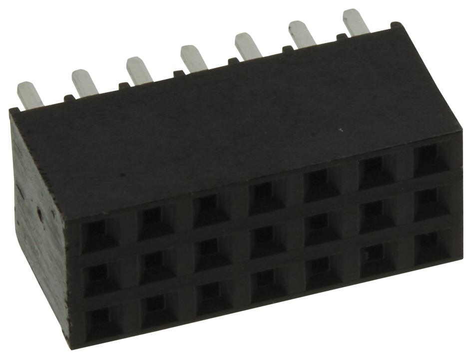 SSW-107-01-F-Q - Samtec - PCB Receptacle, Board-to-Board, 2.54 mm