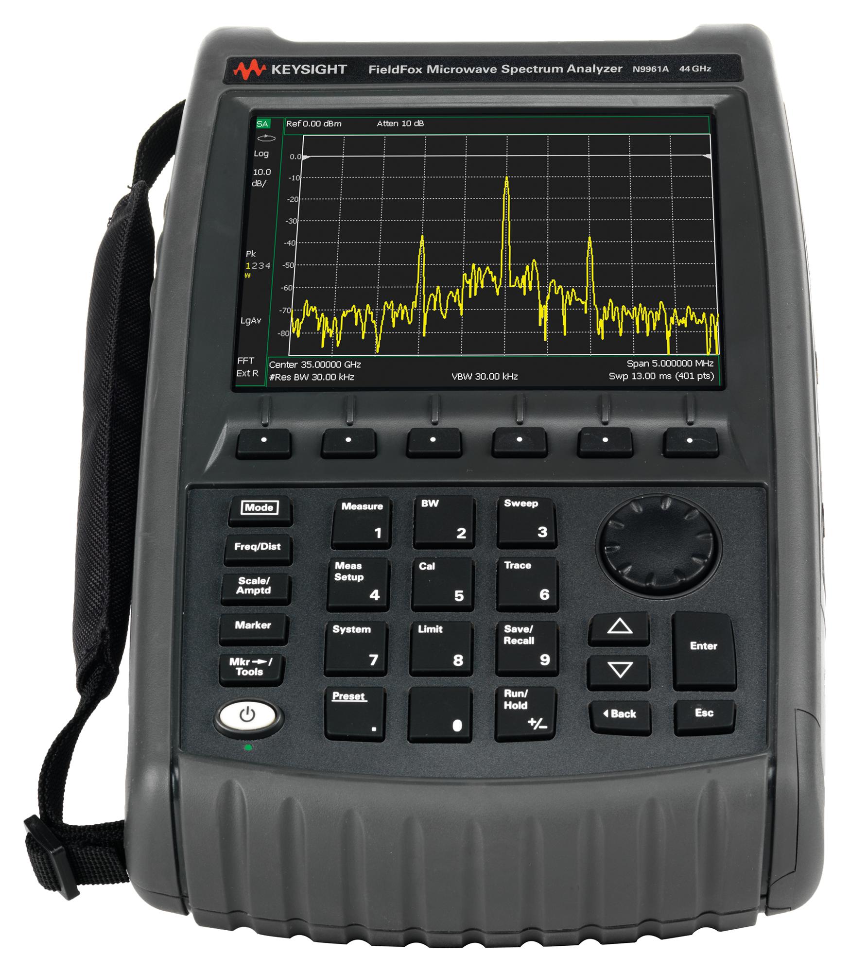 N9961A - Keysight Technologies - Spectrum Analyzer, Handheld, FieldFox ...
