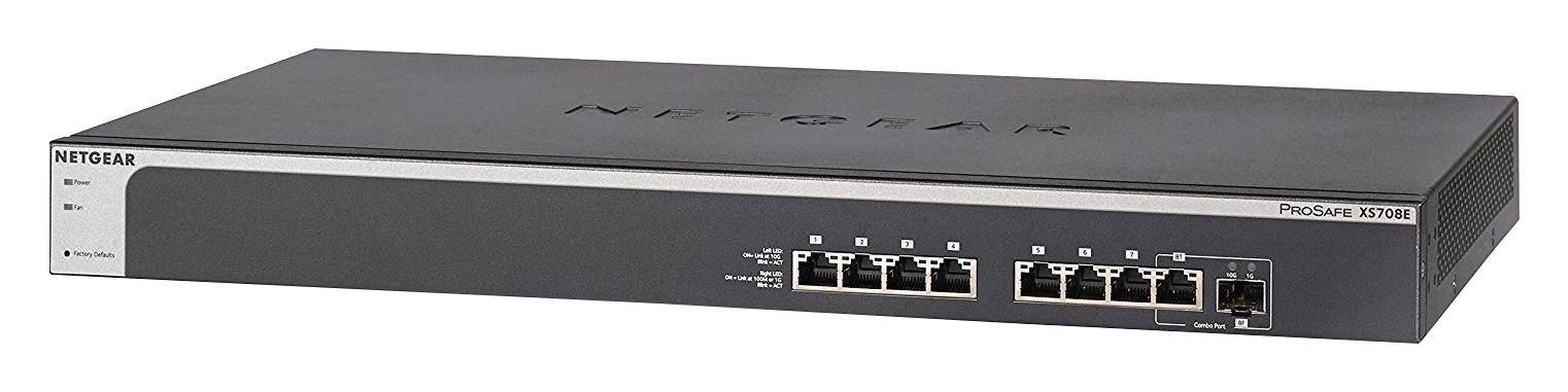 XS708E-200NES - Netgear - Switch, 9 Ports, Commercial