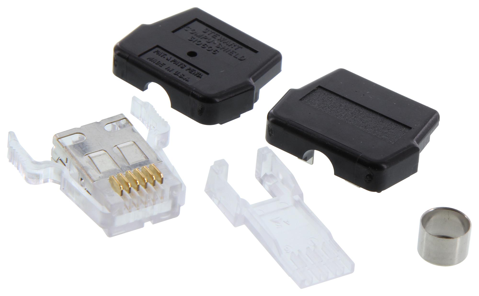 SS-310606-5 - Stewart Connector - Modular Connector, Compu-Shield ...