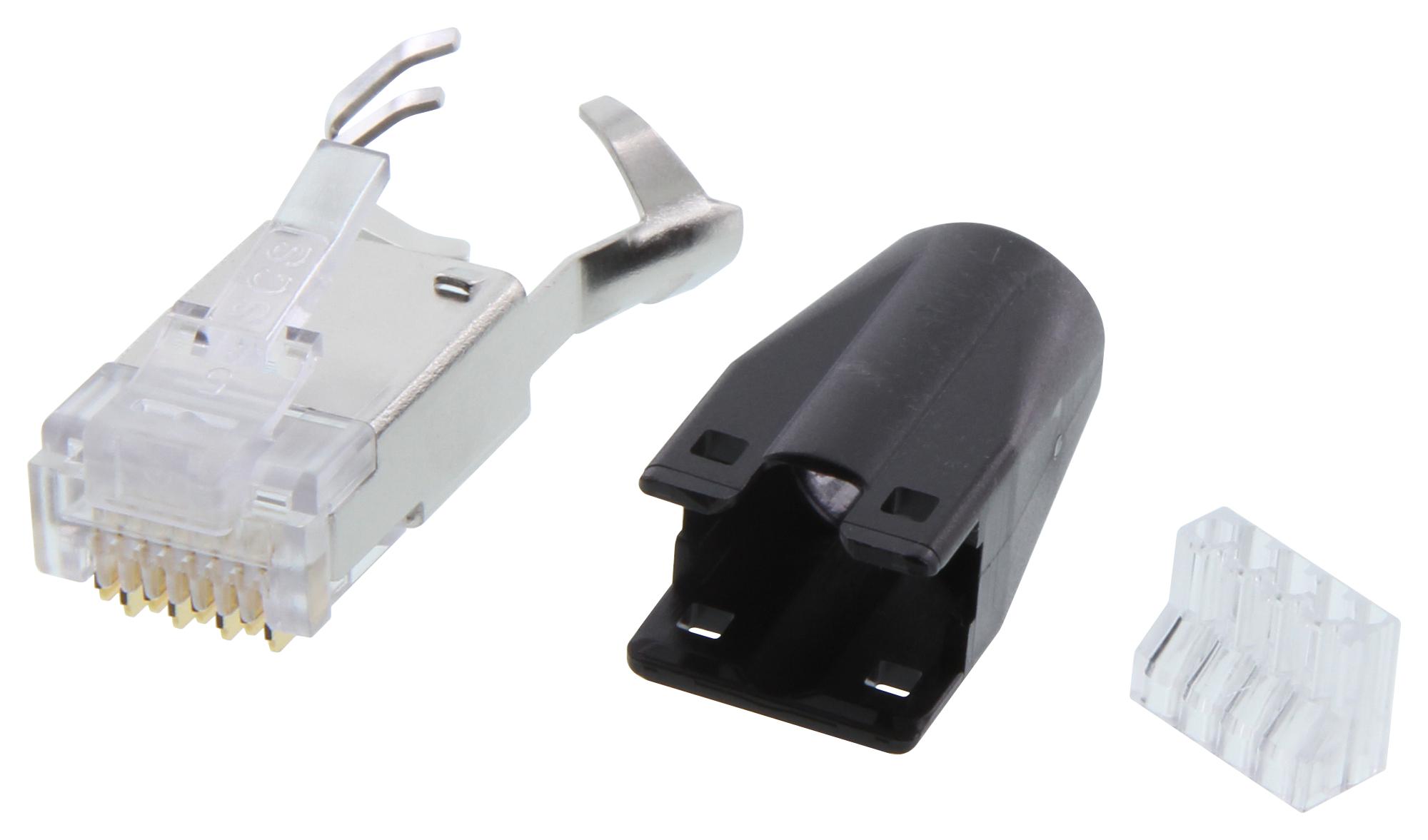 SS-39200-063 - Stewart Connector - Modular Connector, RJ45 Plug, 1 x 1 ...