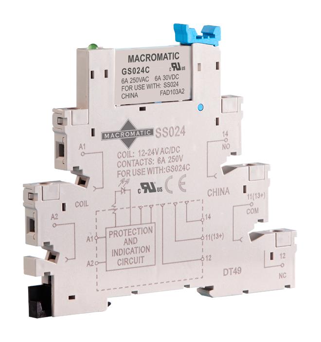 GSC120C - Macromatic Controls - Power Relay, SPDT, 120 V