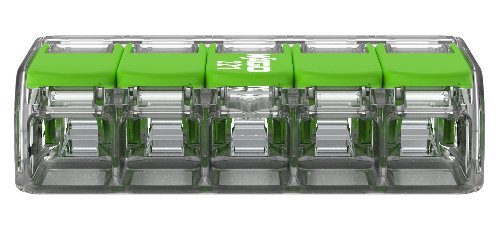 221-425 - Wago - Pluggable Terminal Block, 5 Positions, 24AWG to 12AWG