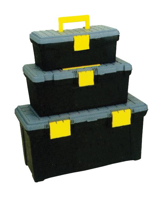 D00412 - Duratool - Tool Box Set, 3-in-1, Plastic