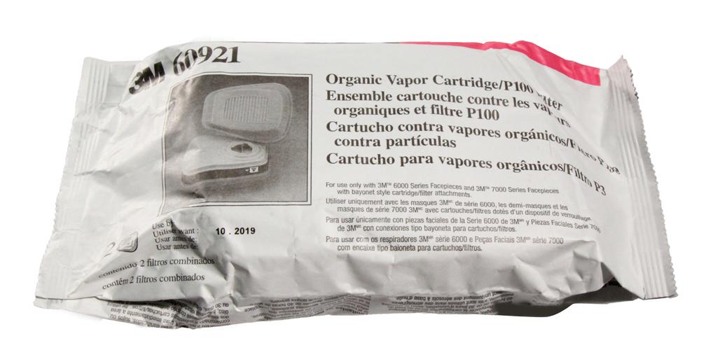 60921 - 3m - Respirator Accessory, Filter Cartridge, Vapor
