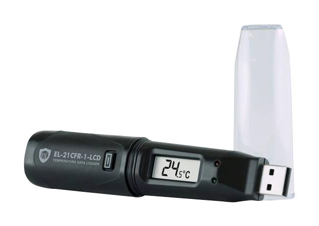 EL-21CFR-1-LCD - Lascar - Data Logger, USB Temperature
