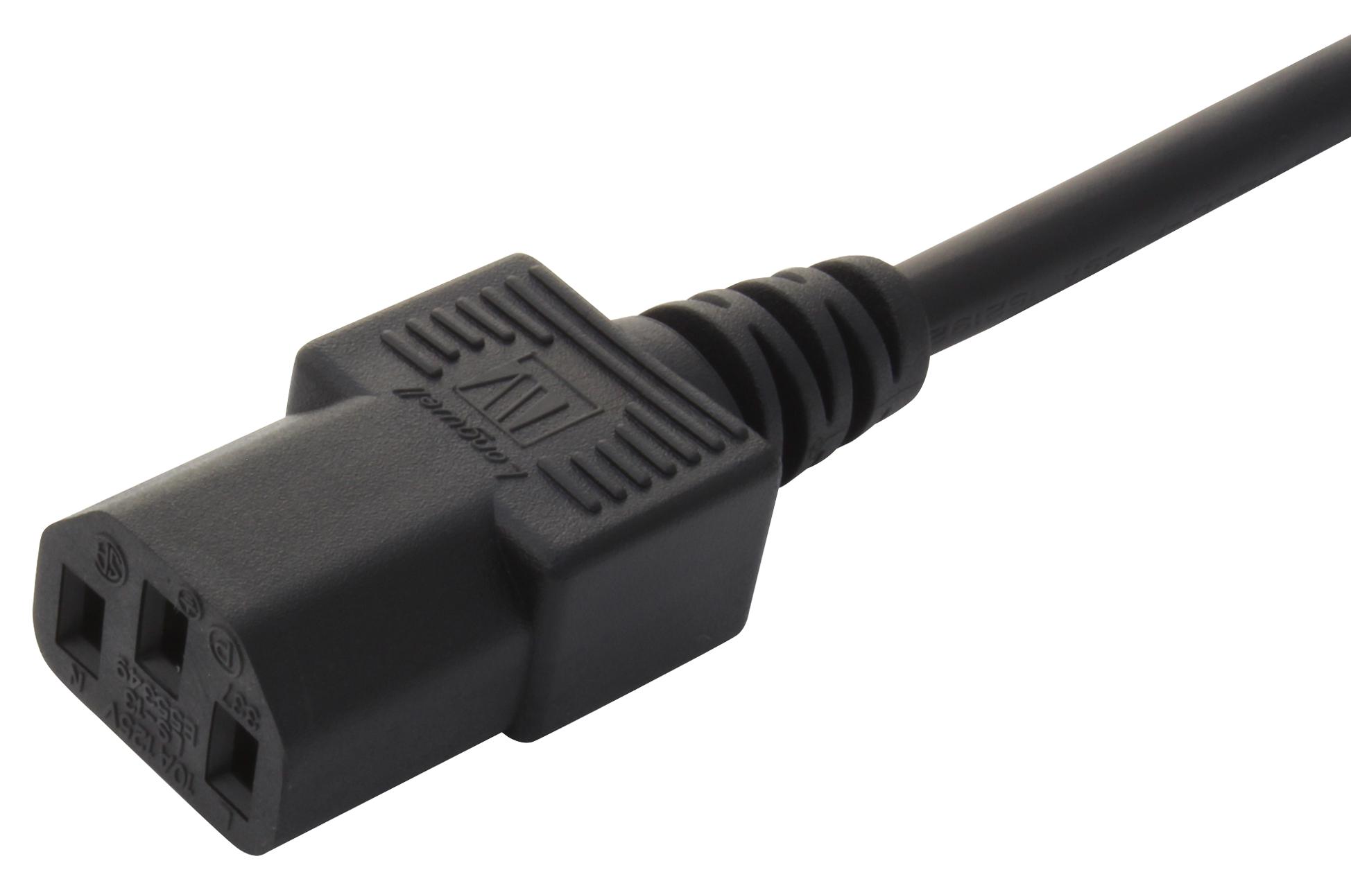 GW-85017 - Multicomp Pro - Mains Power Cord, LSZH (Low Smoke Zero ...
