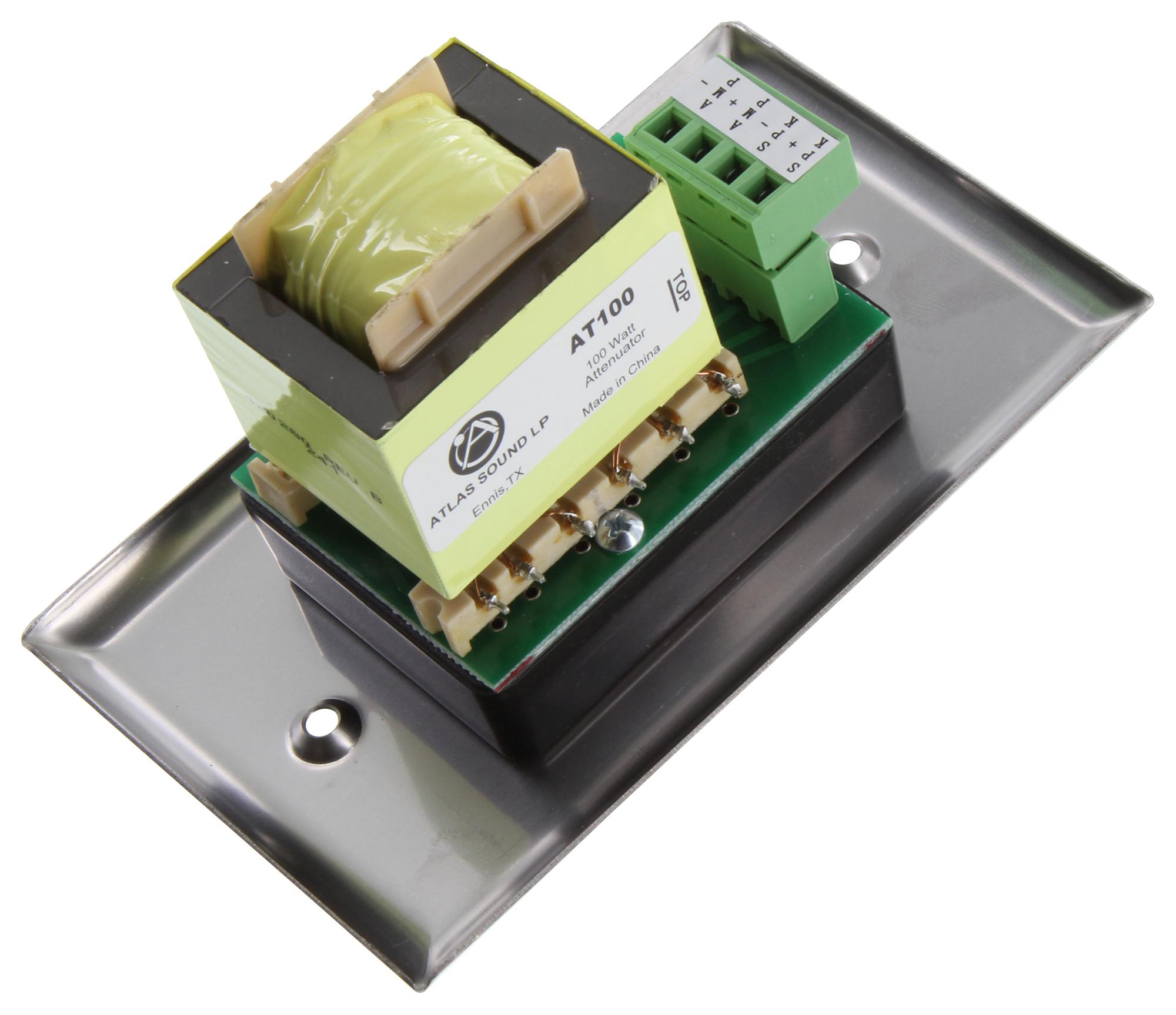 AT100 - Atlas Sound - 100W Wall Volume Control for 70V Systems