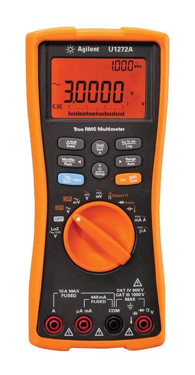 U1272A - Keysight Technologies - IP54 Digital Multimeter, U1270 Series ...