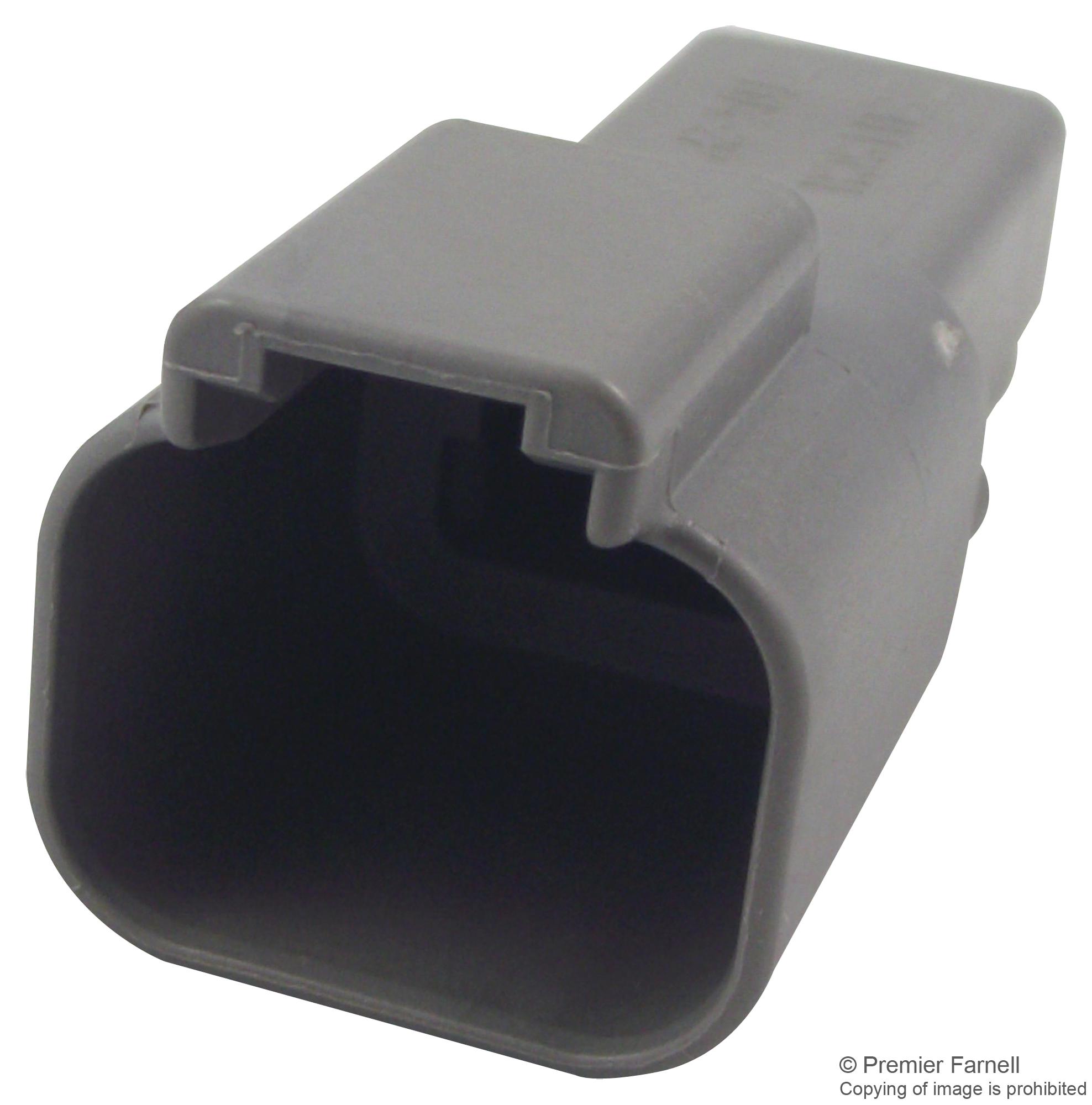 DT04-2P - Deutsch - Te Connectivity - Automotive Connector Housing, IP68, DT Series
