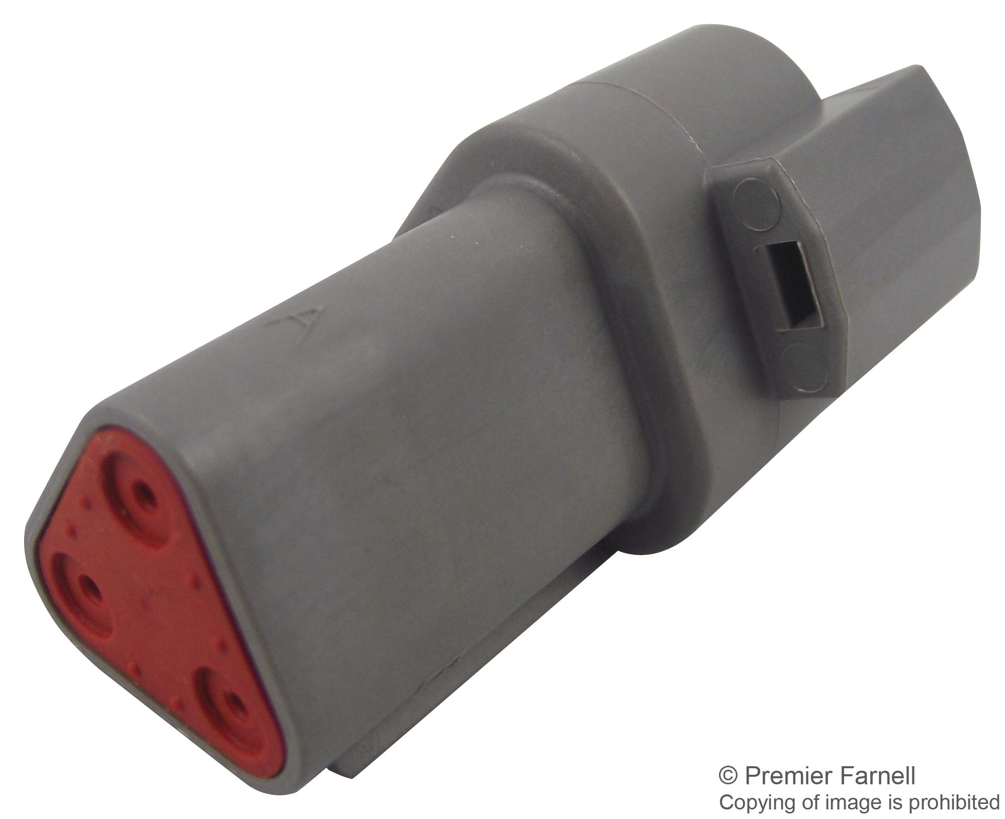DT04-3P - Deutsch - Te Connectivity - Automotive Connector Housing ...