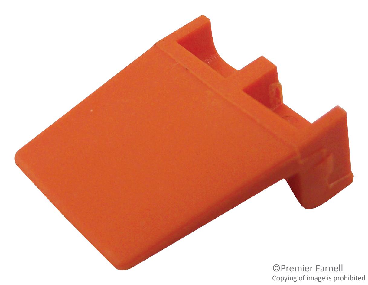 WP-2P - Deutsch - Te Connectivity - Connector Accessory, Orange, Wedge Lock