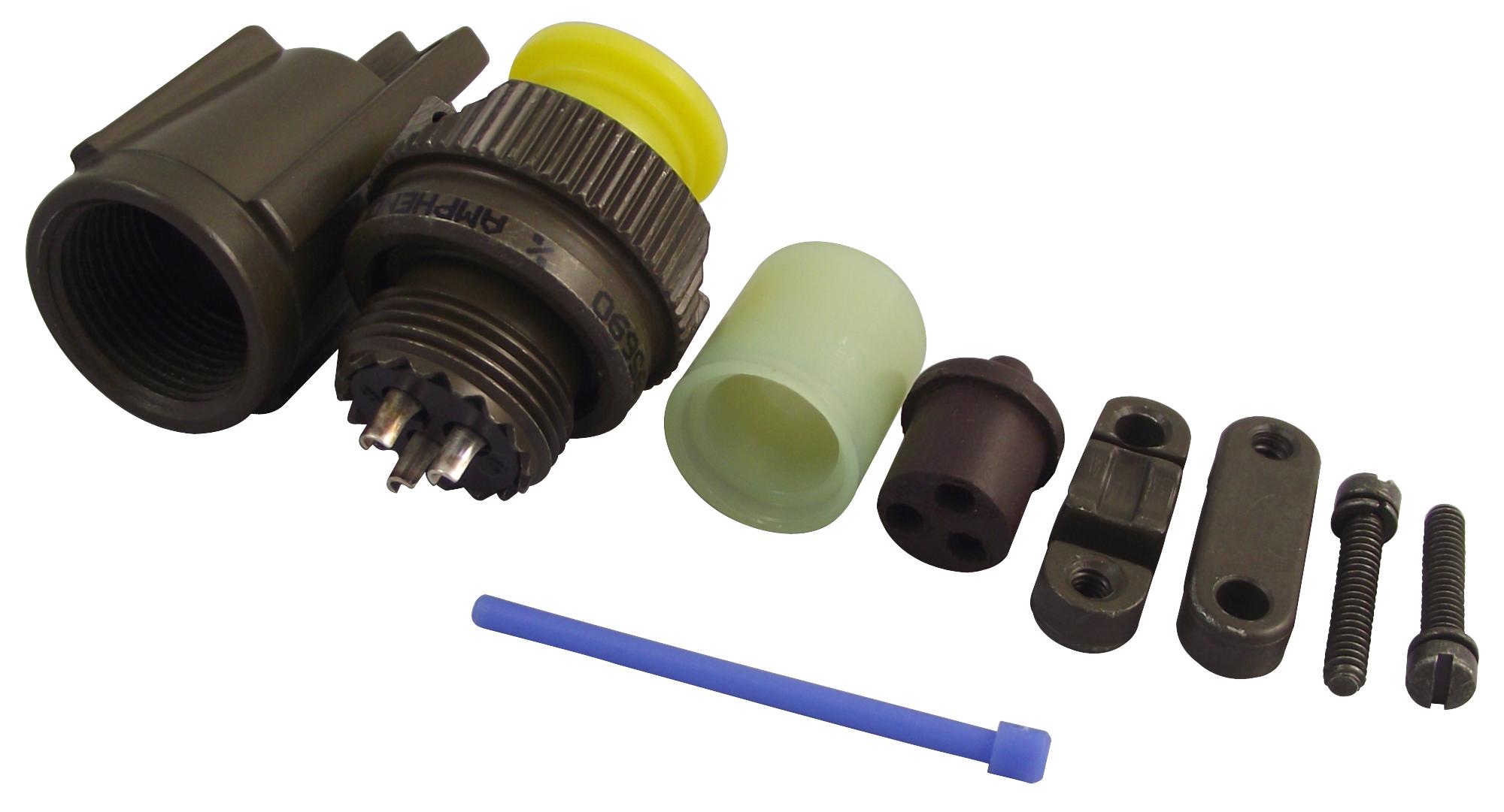 MS3106F10SL-3S - Amphenol Industrial - Circular Connector, MIL-DTL-5015 ...