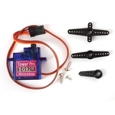 169 - Adafruit - Servo Motor, SG92R Micro Servo, 180 Degrees Operation