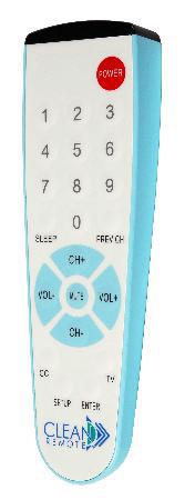 CR1 - CLEAN REMOTE - Remote Control, Germicidal Coating, Universal