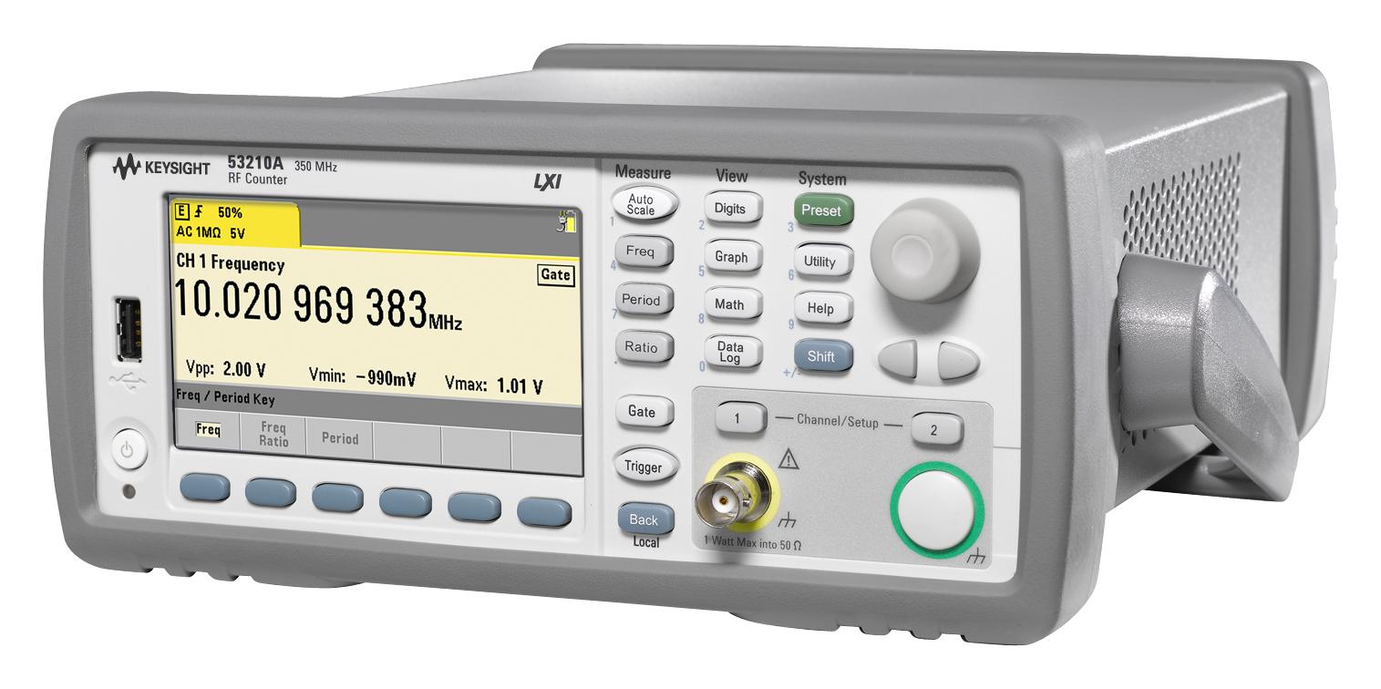 53210A - Keysight Technologies - Frequency Counter, 1MHz to 350MHz, 10 ...