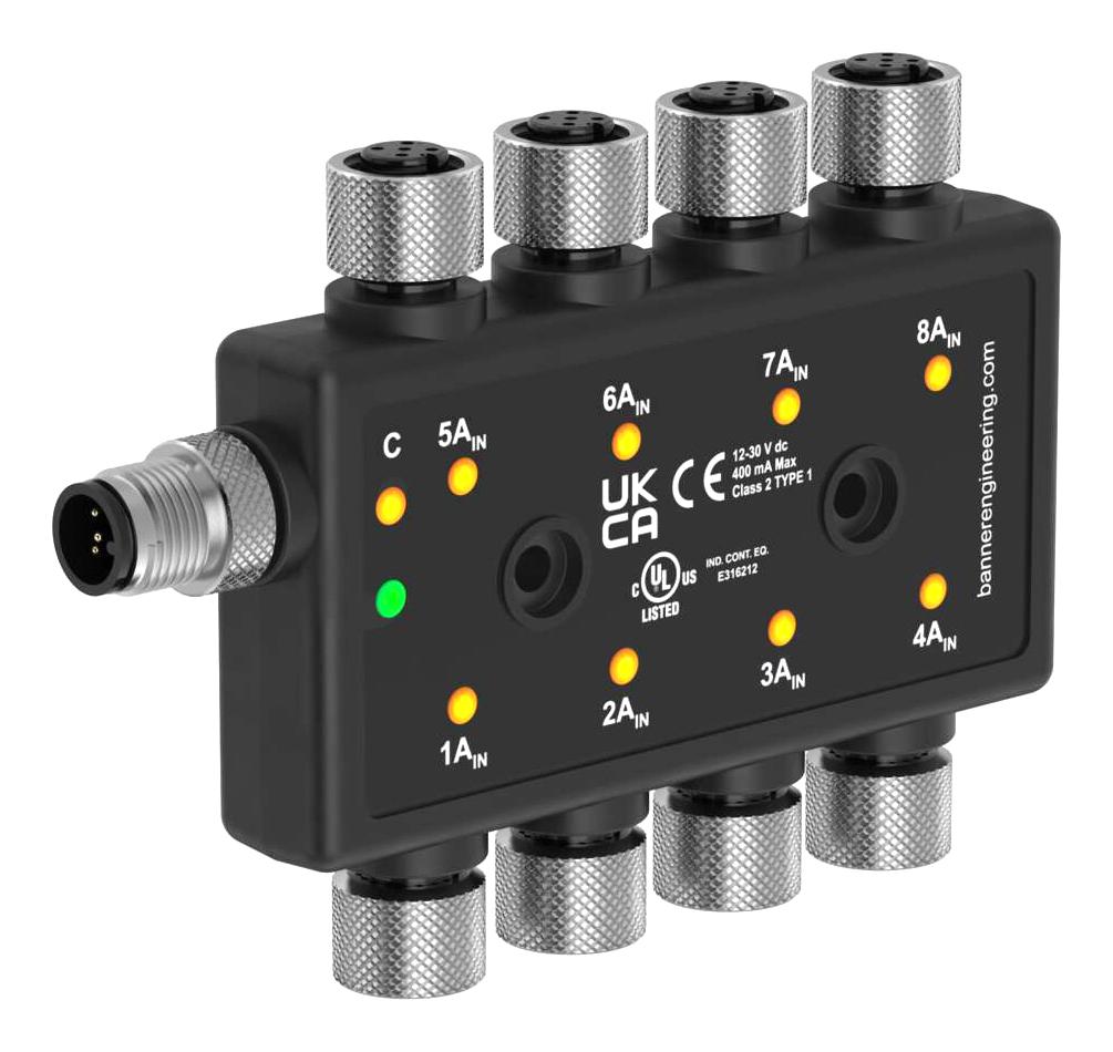 R95C-8UI-MQ - Banner Engineering - Signal Converter, Current, Voltage
